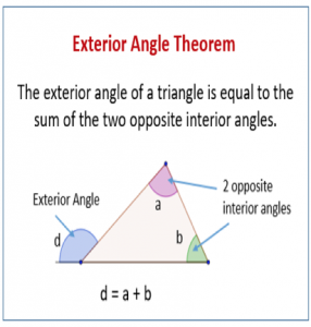Unknown Angles Exterior – Triangles | Cambria Math Tutors